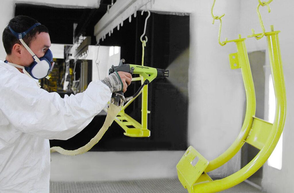 Sames Nanogun and Airmix Manual Electrostatic Medium Fluid Pressure ...